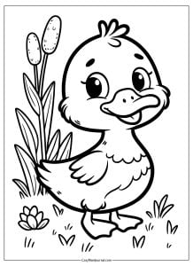 Coloring Pages with Farm Animals - Free Printables