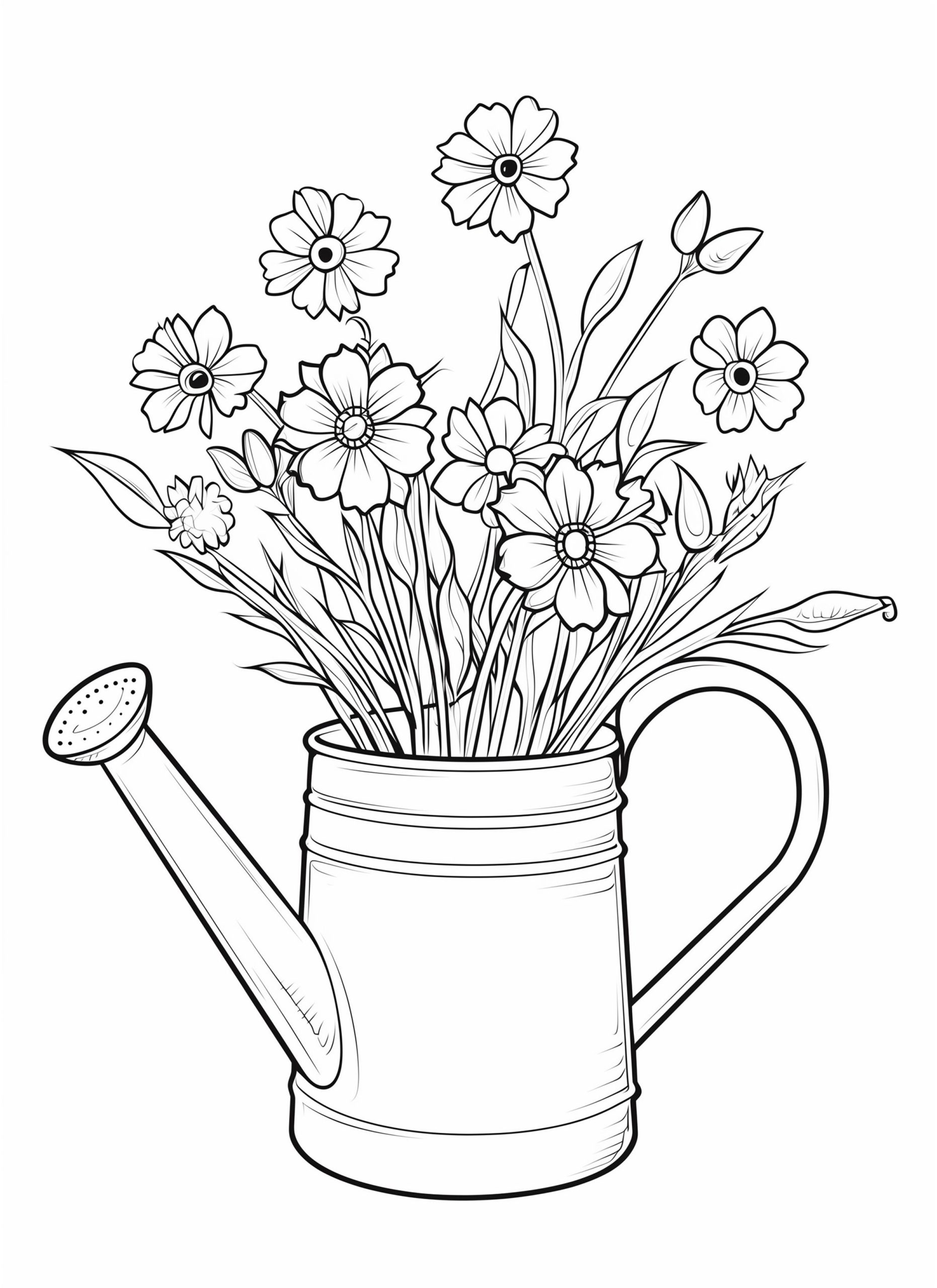 Free Printable Boho Floral Coloring Pages for All Ages