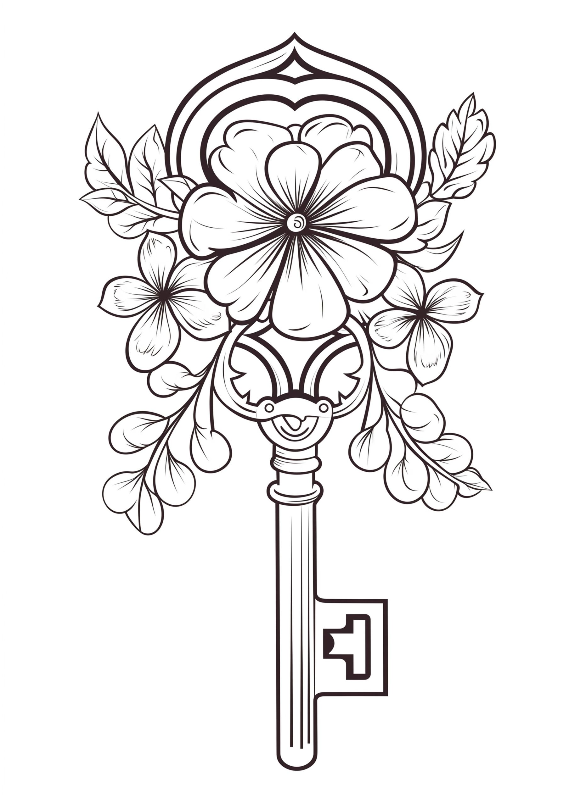 Free Printable Boho Floral Coloring Pages for All Ages