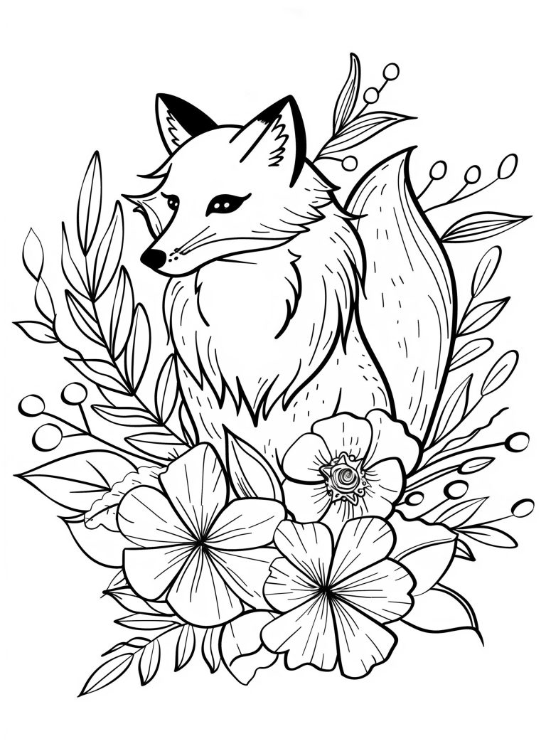 The Best Woodland Animal Coloring Pages for All Ages