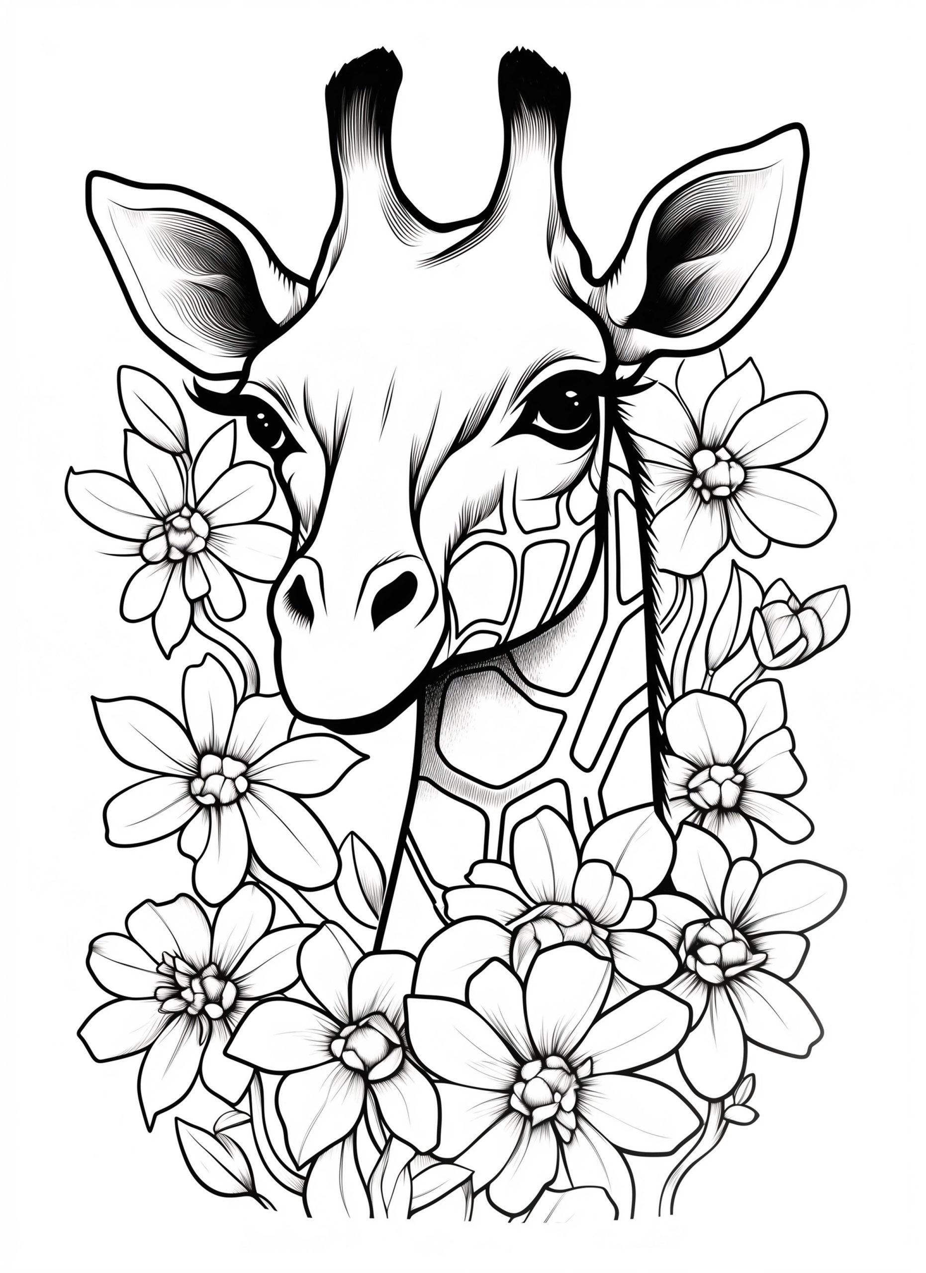 Free Printable Zoo Animal Coloring Pages for Kids and Adults
