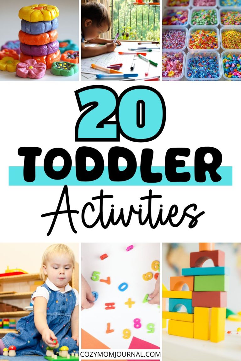 20 Affordable Toddler Activities to Enjoy at Home