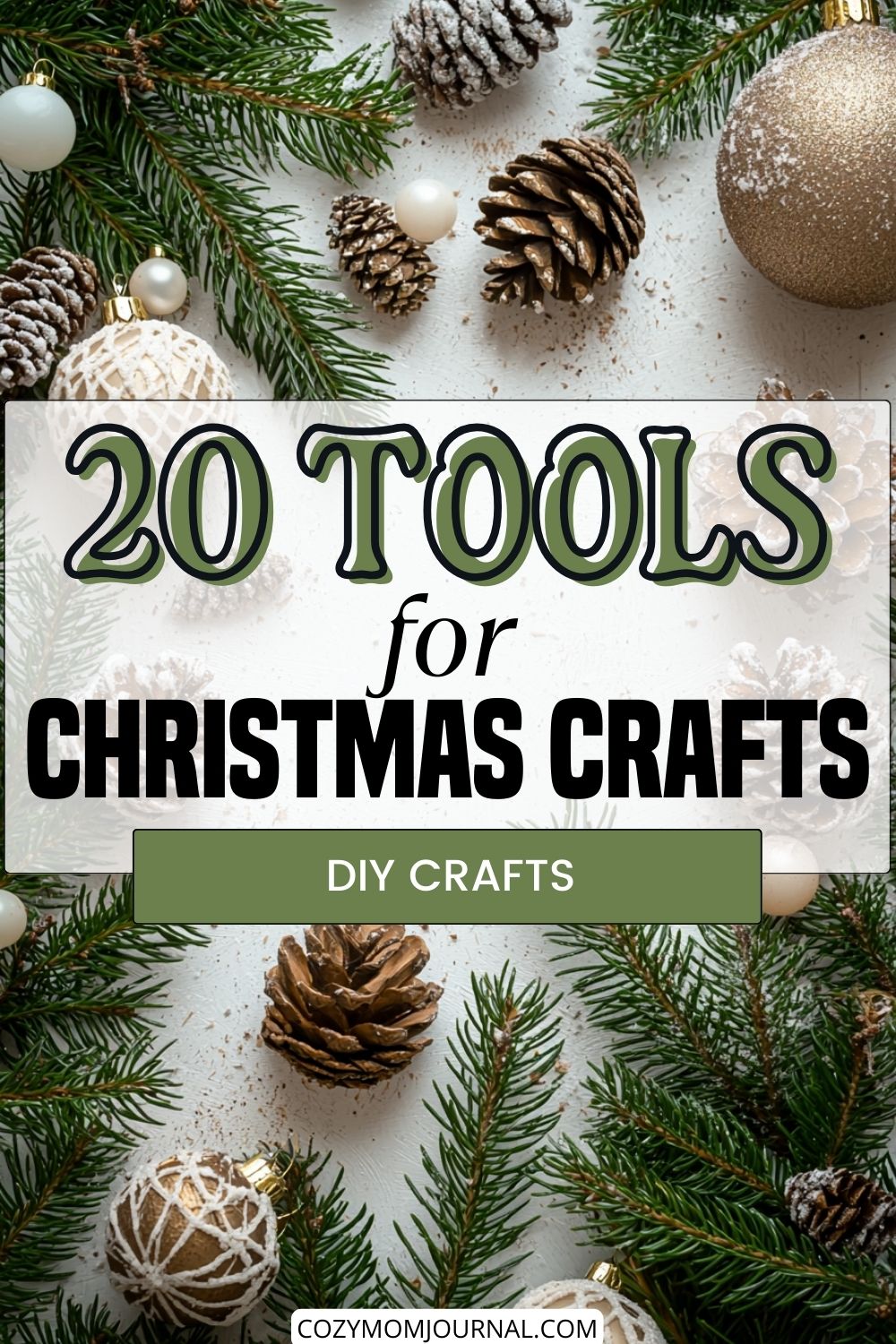 20 Essential Tools for Easy Christmas Crafts at Home