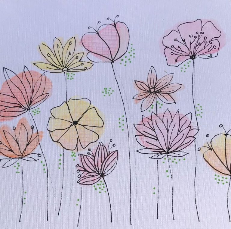 30 Flower Drawing Ideas to Make Your Sketchbook Bloom