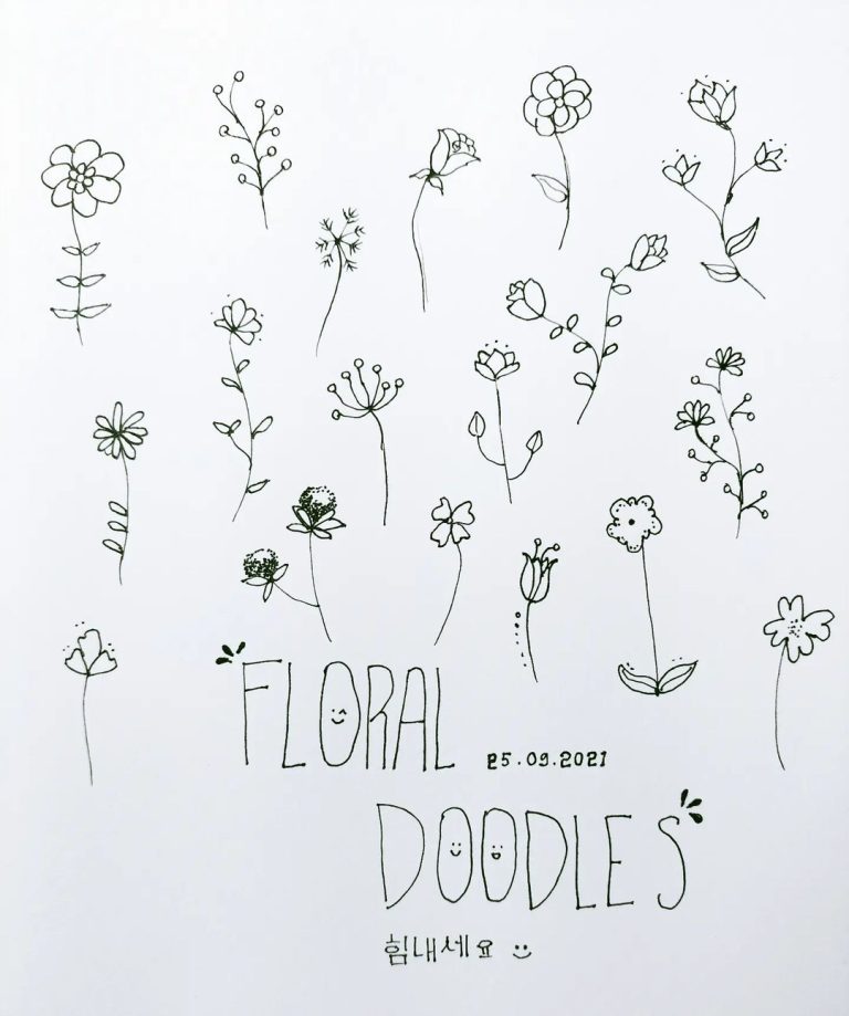 30 Flower Drawing Ideas to Make Your Sketchbook Bloom