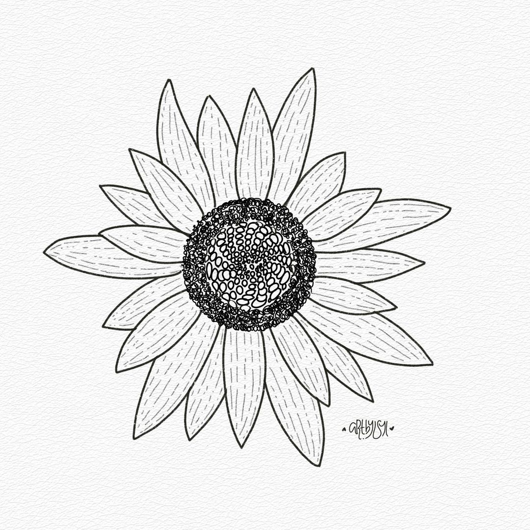 30 Flower Drawing Ideas to Make Your Sketchbook Bloom