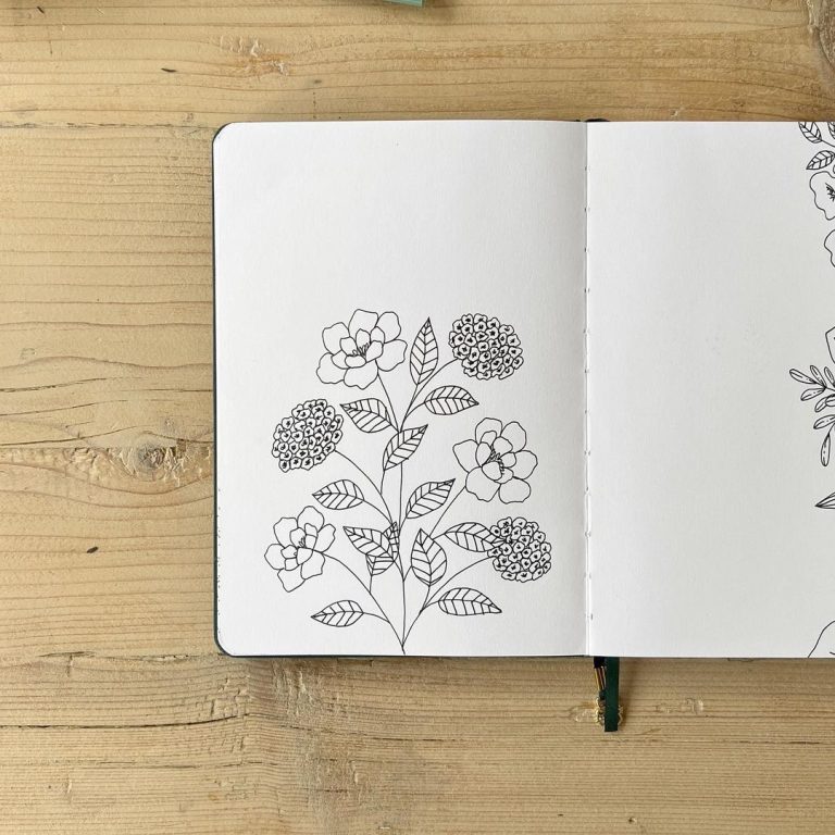 30 Flower Drawing Ideas to Make Your Sketchbook Bloom