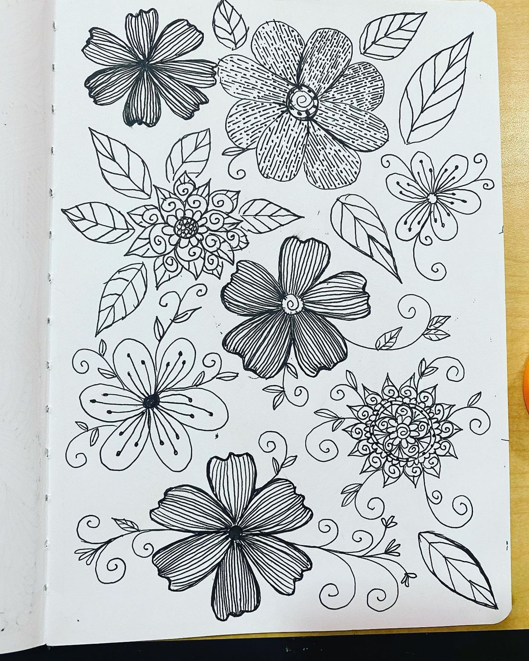30 Flower Drawing Ideas to Make Your Sketchbook Bloom
