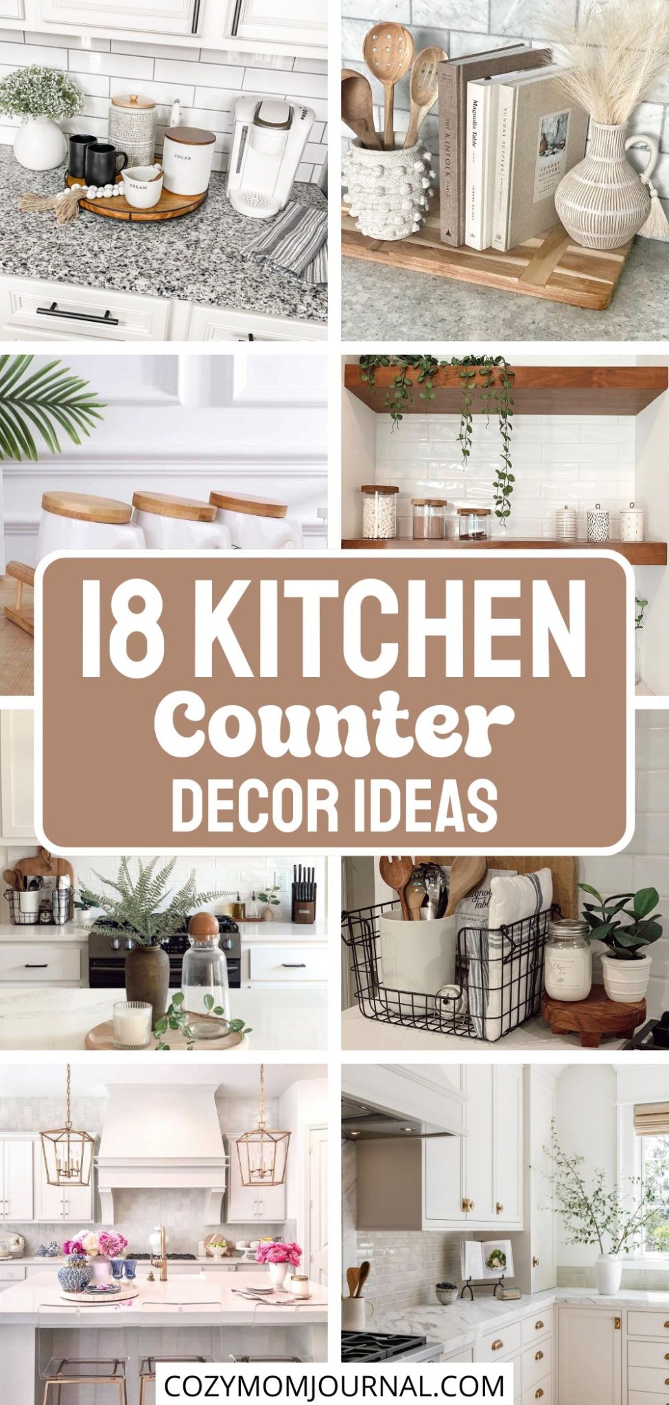 18 Stylish Kitchen Counter Decor Ideas You’ll Love