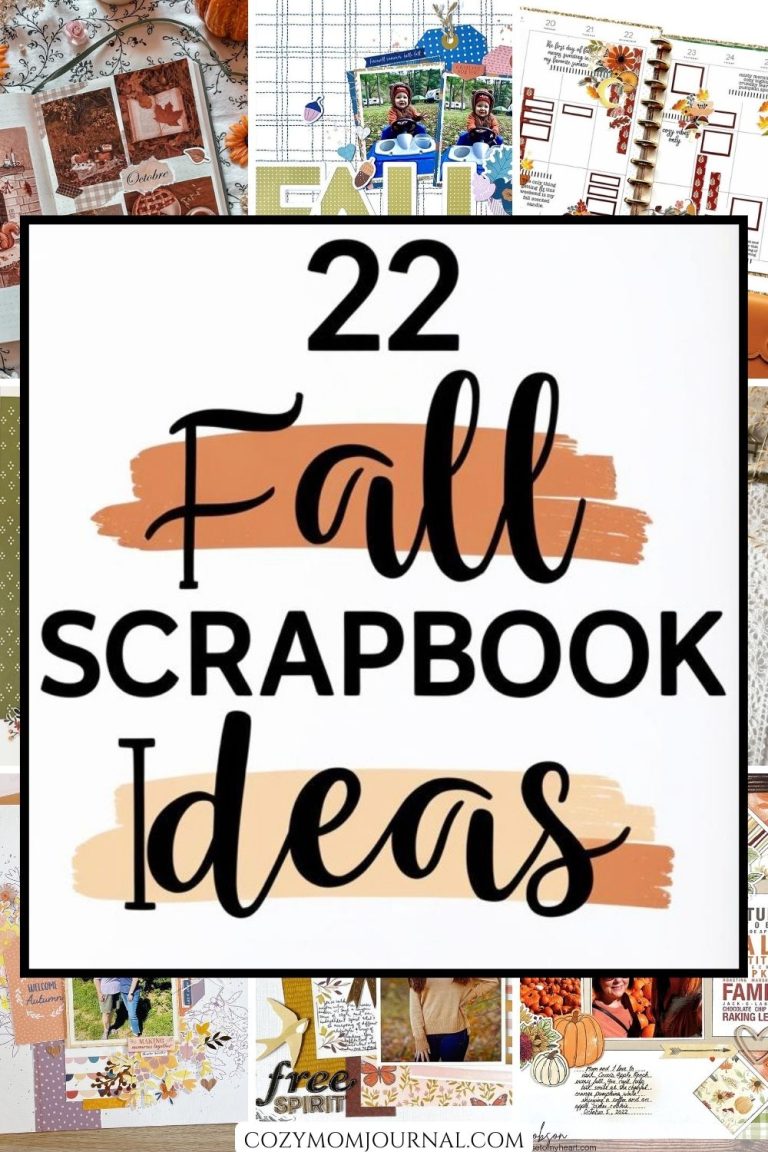 22 Fall Scrapbook Ideas You’ll Love to Try This Season