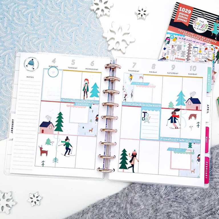 Need Inspiration? 28 Winter Bullet Journal Ideas To Try Now