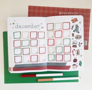 28 Christmas Bullet Journal Ideas You’ll Love This December
