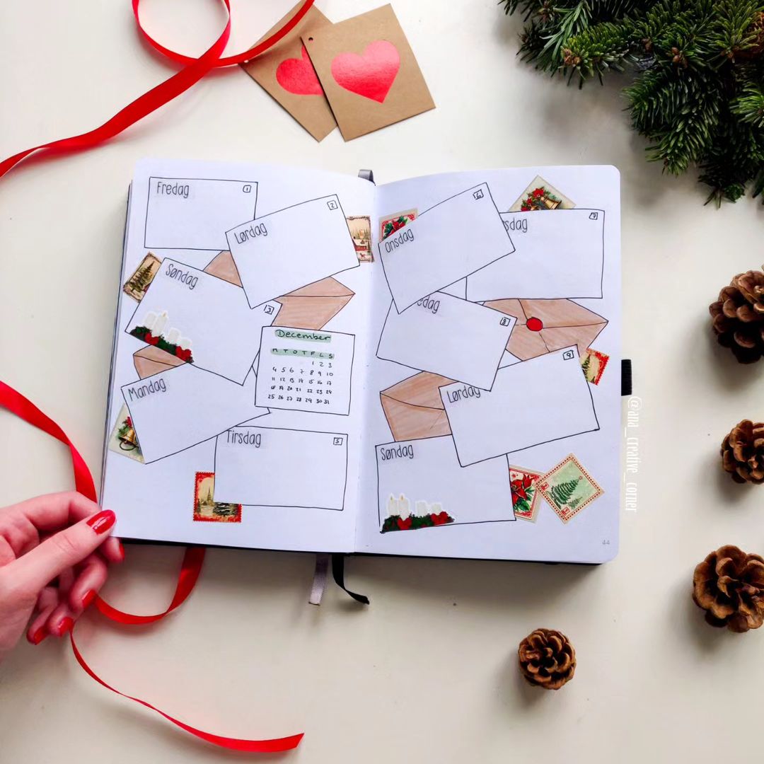 28 Christmas Bullet Journal Ideas You’ll Love This December