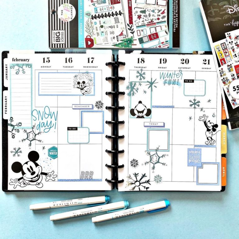 Need Inspiration? 28 Winter Bullet Journal Ideas To Try Now