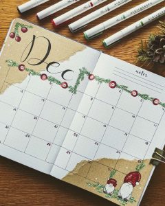28 Christmas Bullet Journal Ideas You’ll Love This December