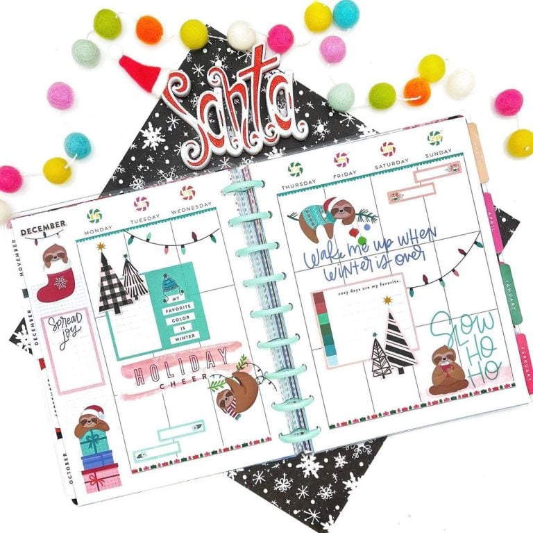 Need Inspiration? 28 Winter Bullet Journal Ideas To Try Now