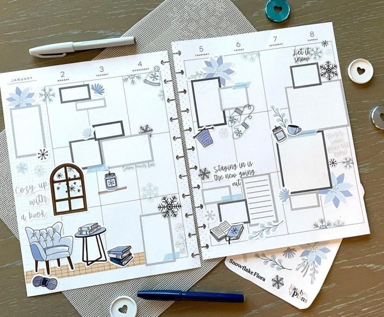 Need Inspiration? 28 Winter Bullet Journal Ideas To Try Now