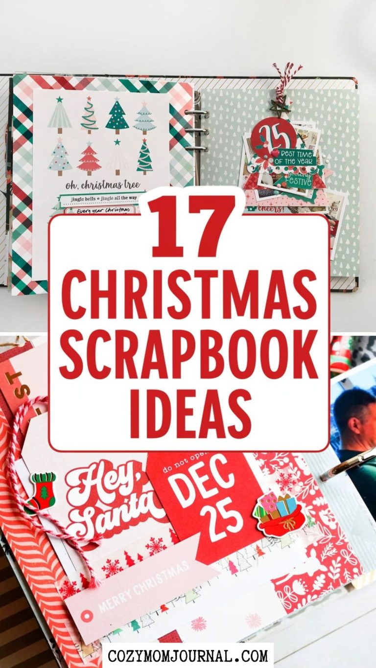 17 Unique Christmas Scrapbook Ideas You’ll Want to Try