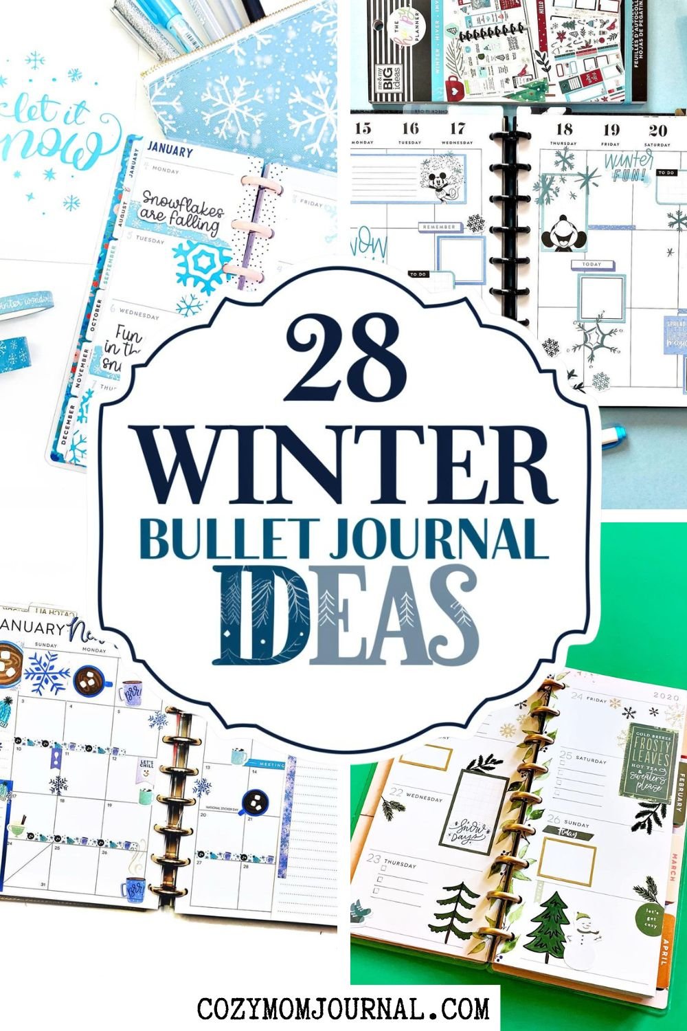 Need Inspiration? 28 Winter Bullet Journal Ideas To Try Now