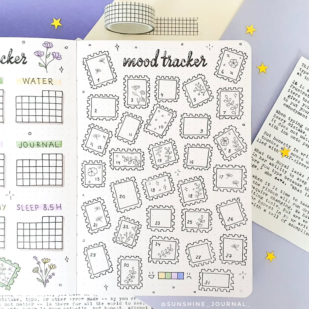 14 Unique Mood Tracker Ideas to Personalize Your Planner