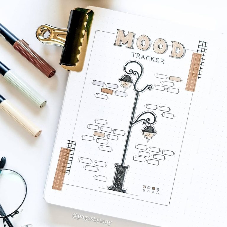 14 Unique Mood Tracker Ideas to Personalize Your Planner