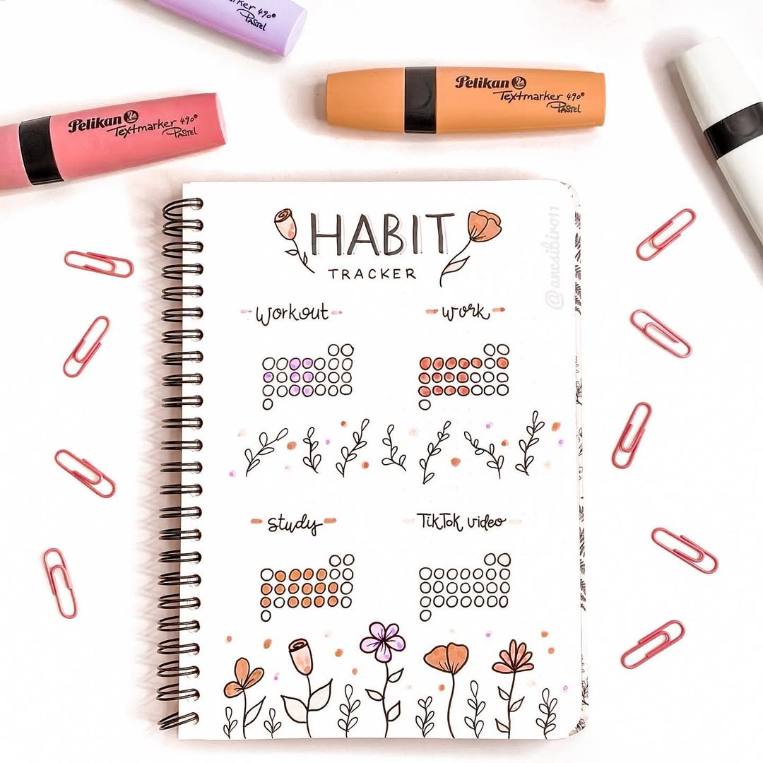 17 Habit Tracker Ideas for a More Productive You
