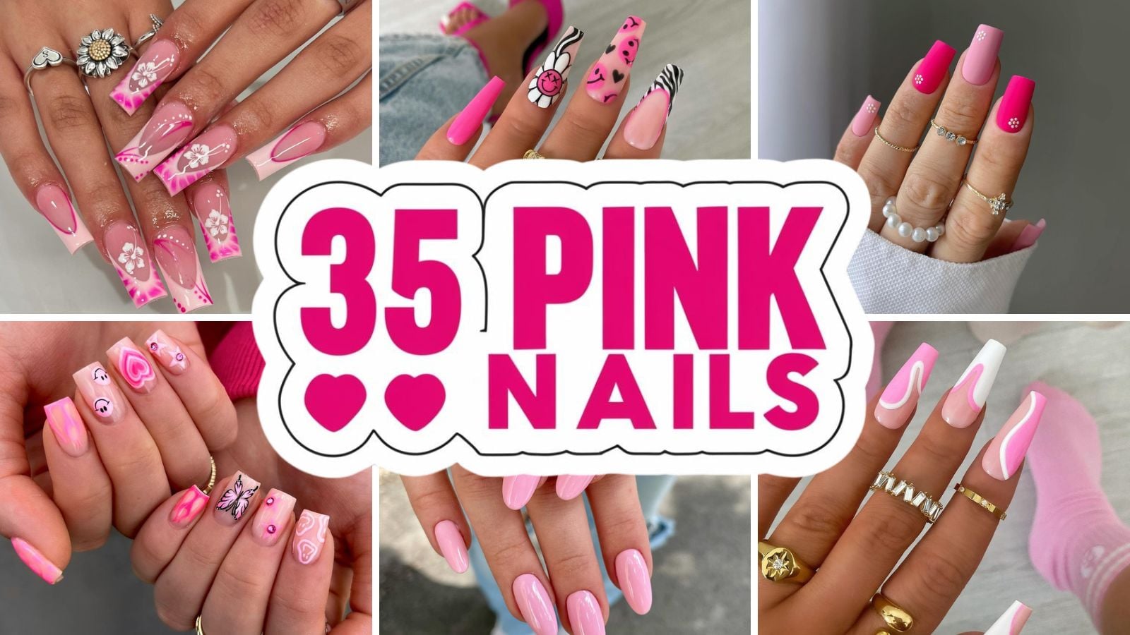 35 Pink Nails Ideas You’ll Absolutely Fall in Love With