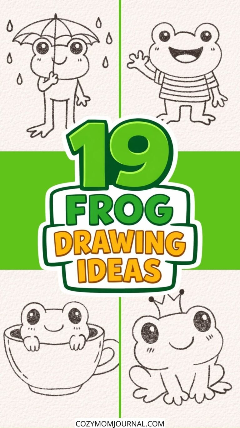 19 Cute Frog Drawing Ideas You’ll Love To Sketch