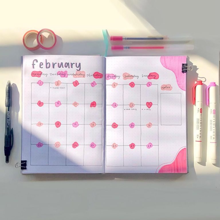26 February Bullet Journal Ideas You’ll Fall in Love With