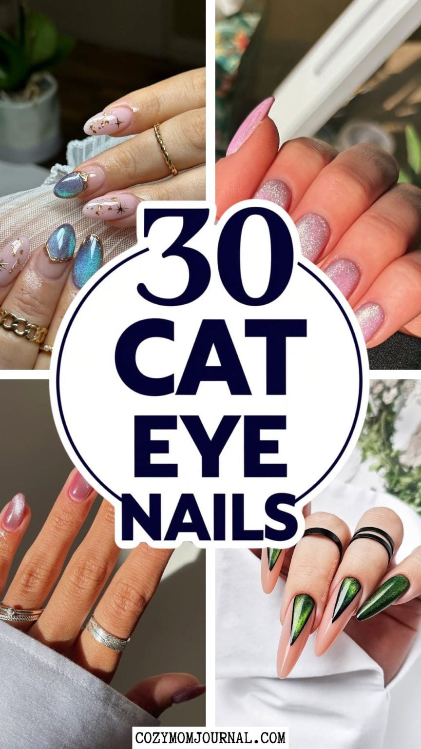 30 Cat Eye Nails You’ll Fall in Love With