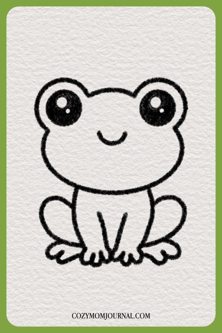 19 Cute Frog Drawing Ideas You’ll Love To Sketch