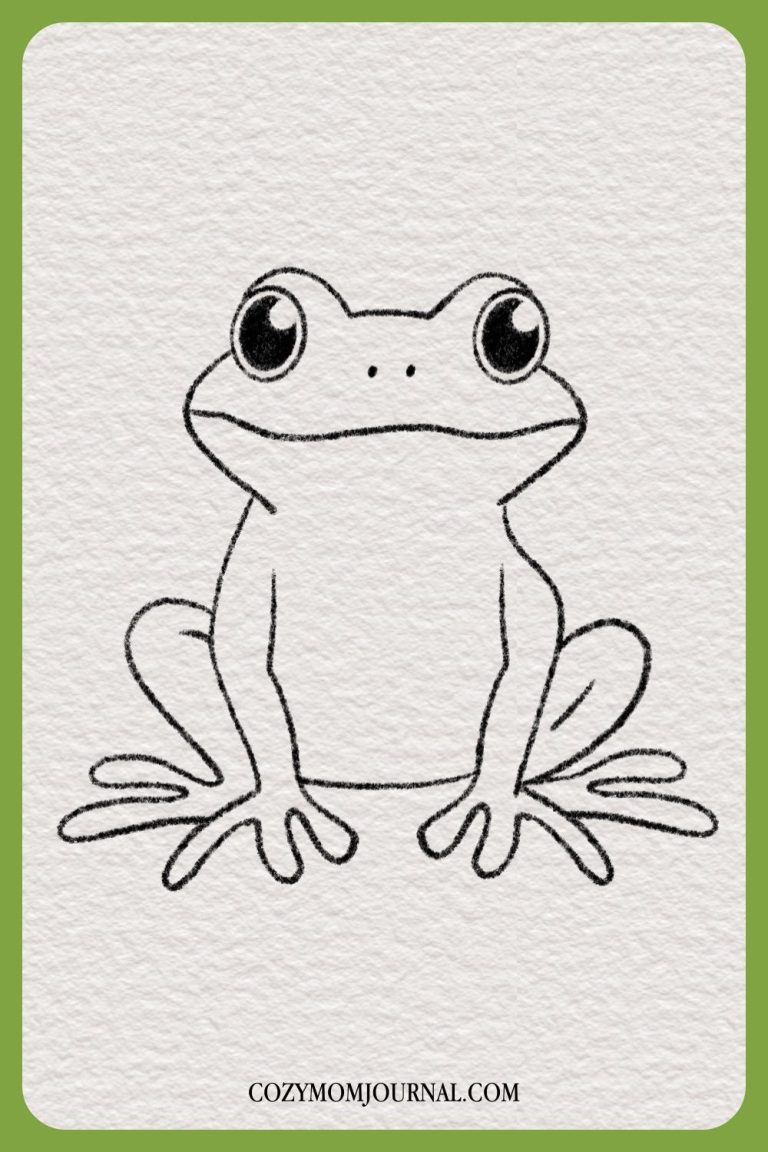 19 Cute Frog Drawing Ideas You’ll Love To Sketch