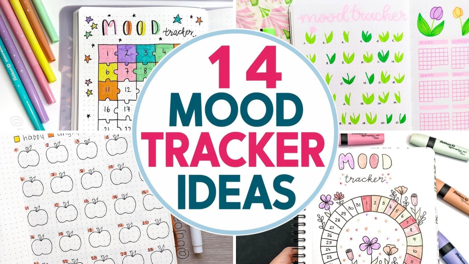 14 Unique Mood Tracker Ideas to Personalize Your Planner
