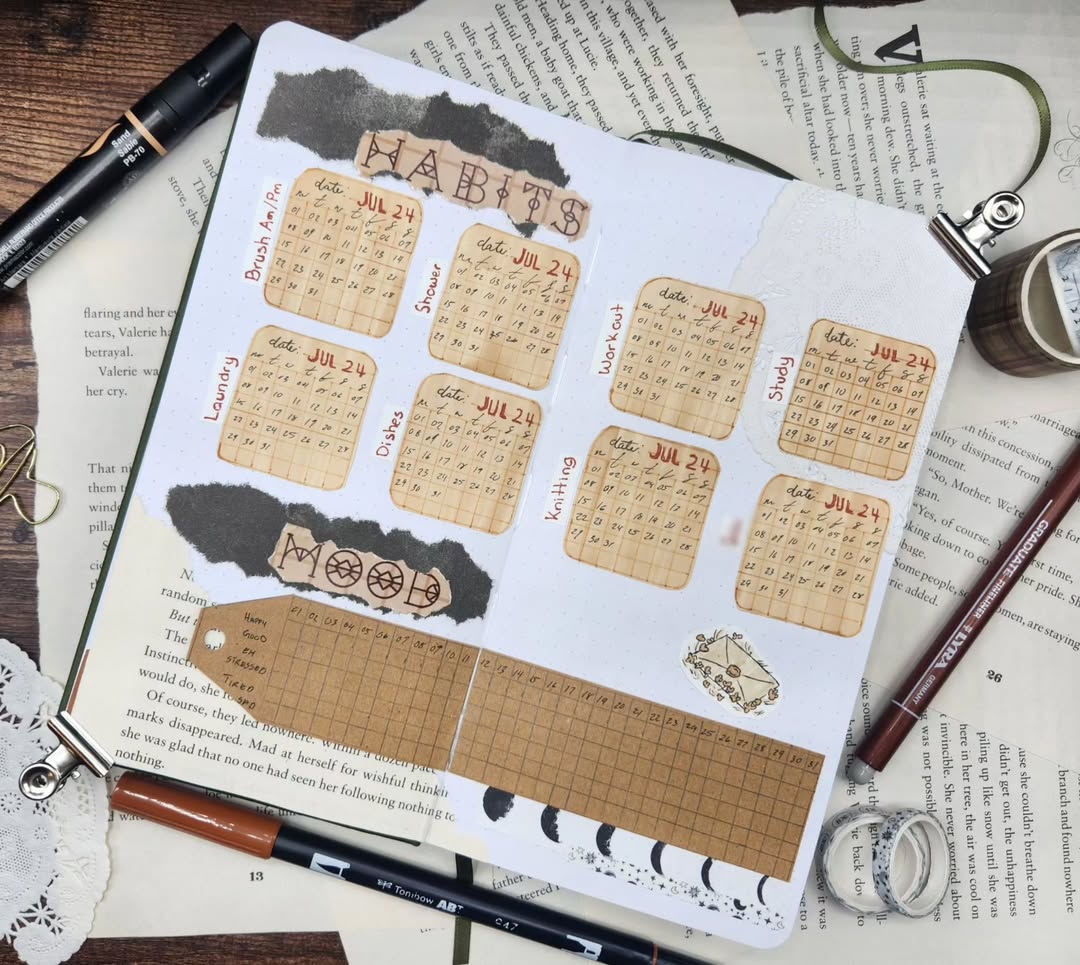 Love Vintage? 37 Vintage Bullet Journal Ideas Just for You!