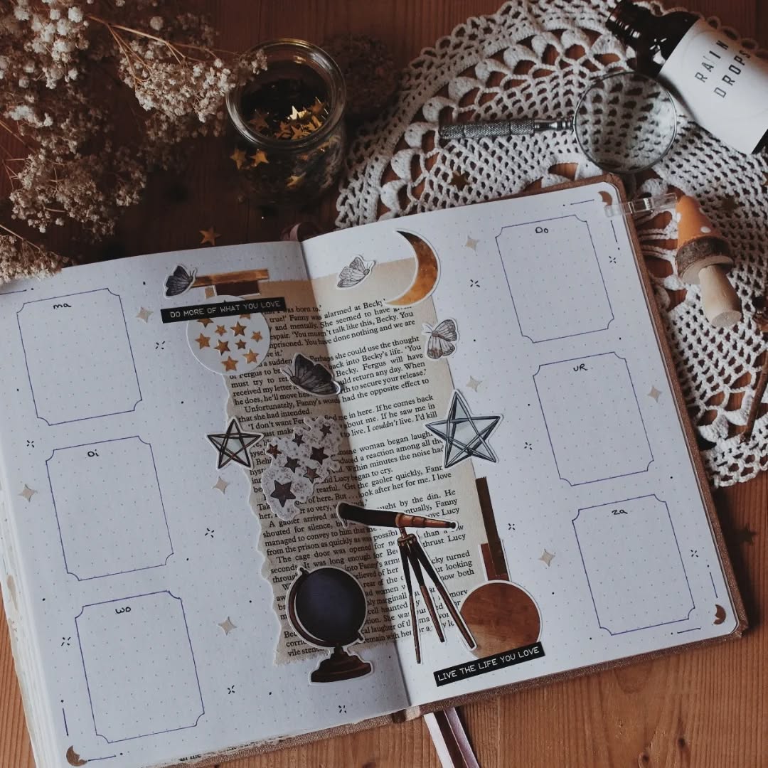 Love Vintage? 37 Vintage Bullet Journal Ideas Just for You!