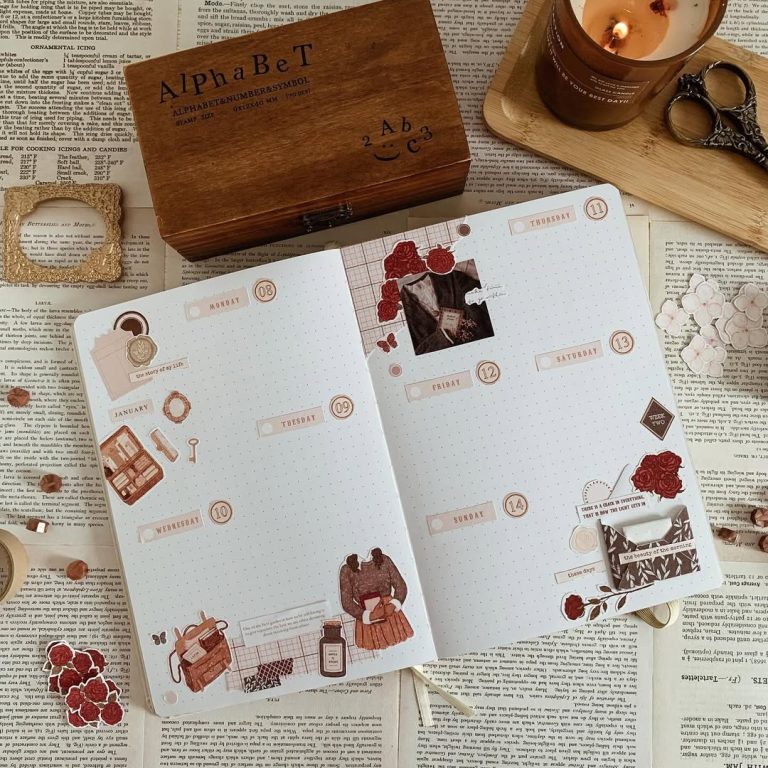 Love Vintage? 37 Vintage Bullet Journal Ideas Just for You!