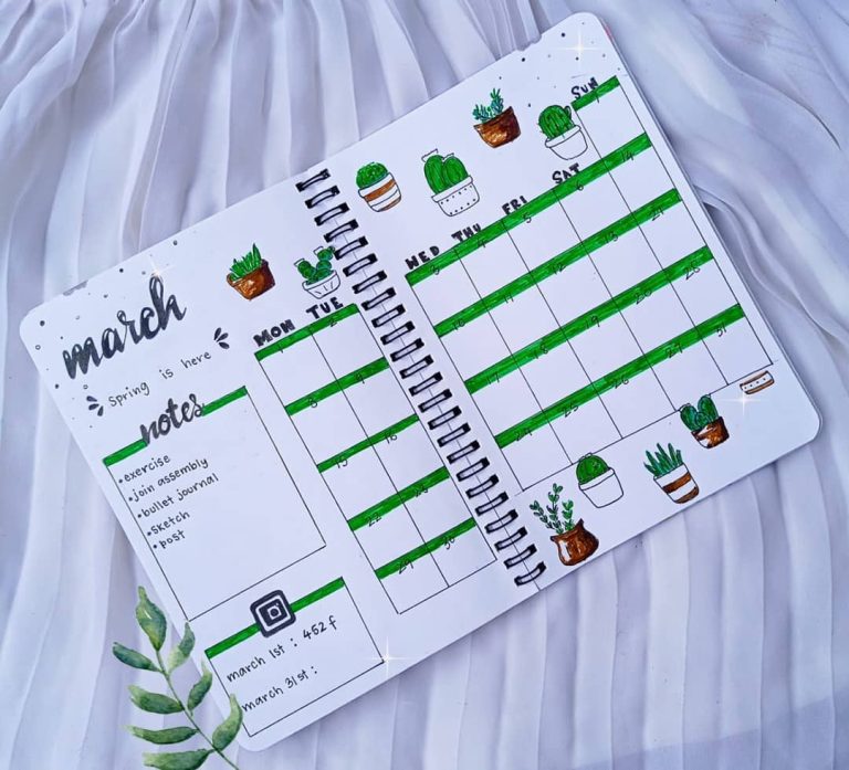 25 March Bullet Journal Ideas You’ll Absolutely Love!