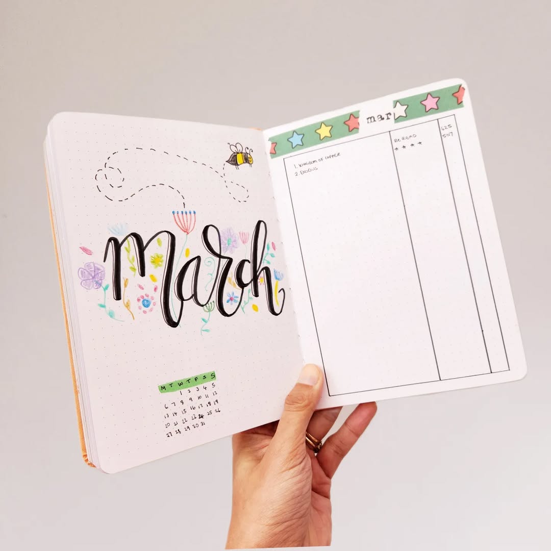 25 March Bullet Journal Ideas You’ll Absolutely Love!