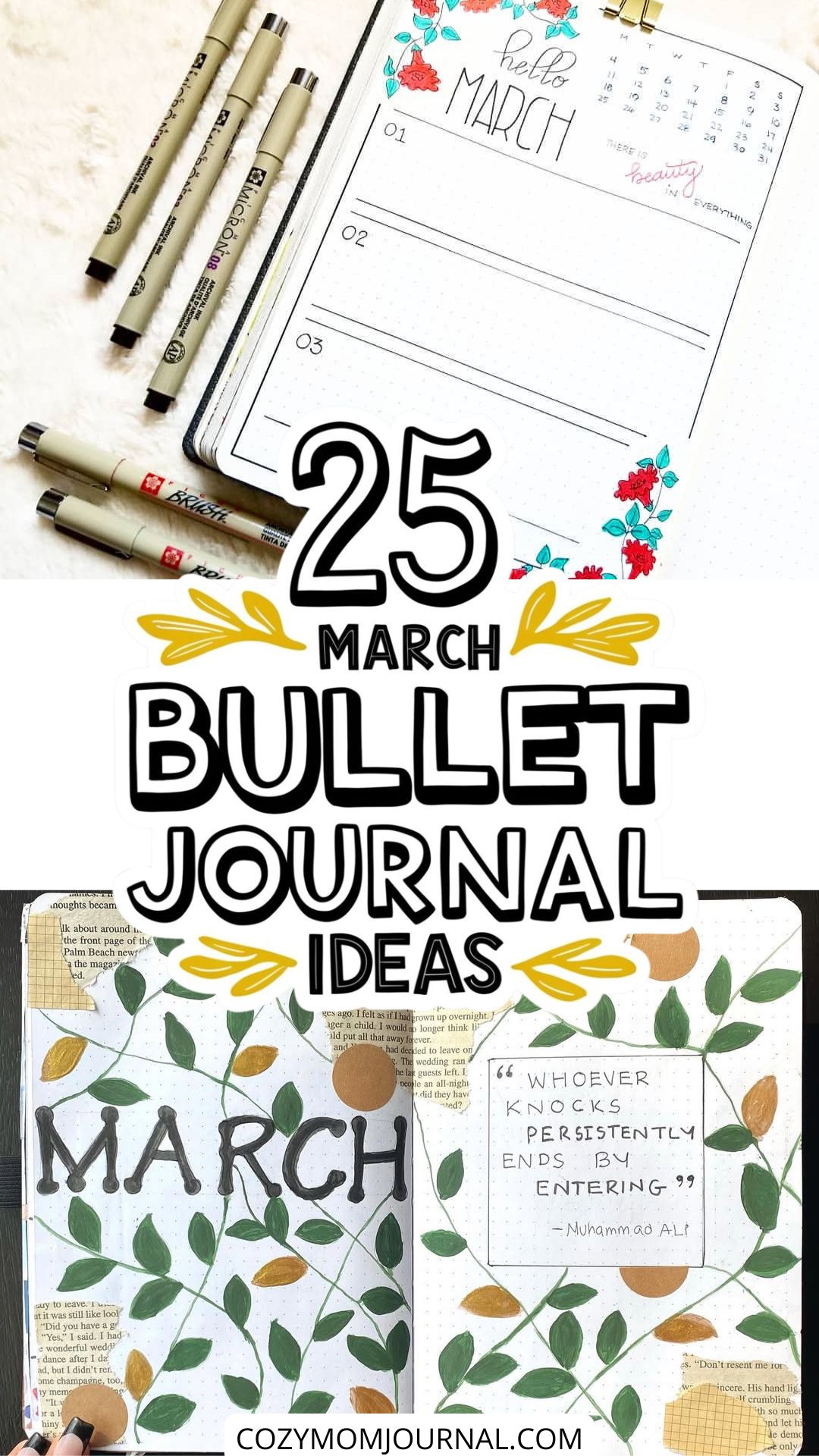 25 March Bullet Journal Ideas You’ll Absolutely Love!