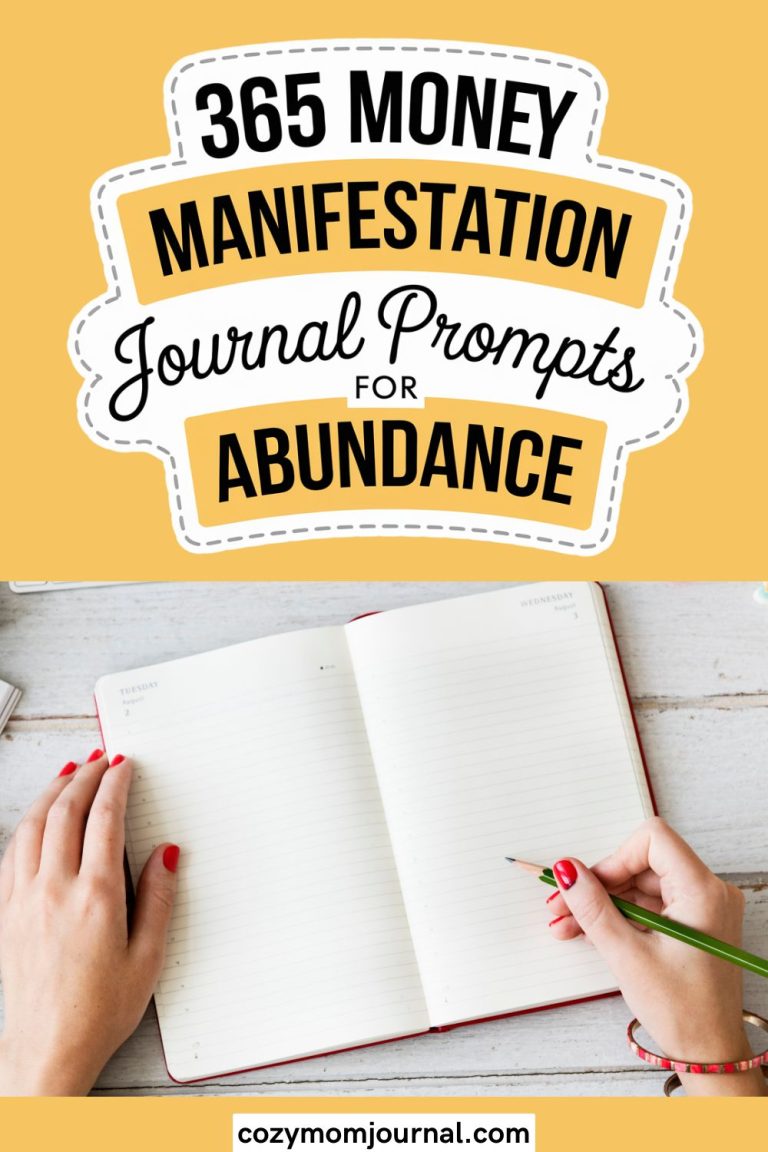 365 Money Manifestation Journal Prompts to Attract Wealth