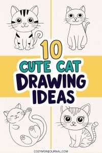 10 Cute Cat Drawing Ideas You’ll Love to Sketch Today