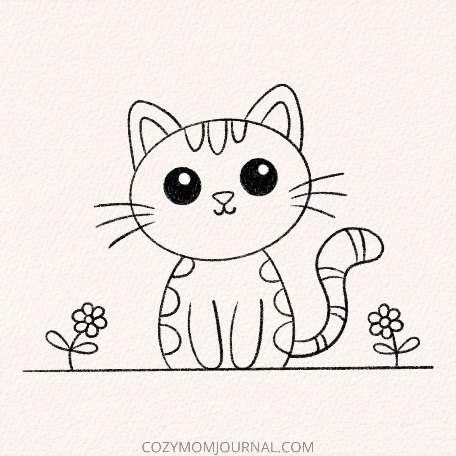 10 Cute Cat Drawing Ideas You’ll Love to Sketch Today