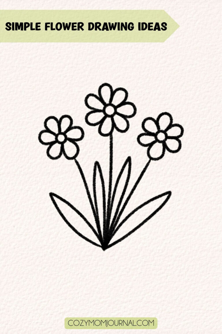 12 Simple Flower Drawing Ideas You’ll Want to Try Today