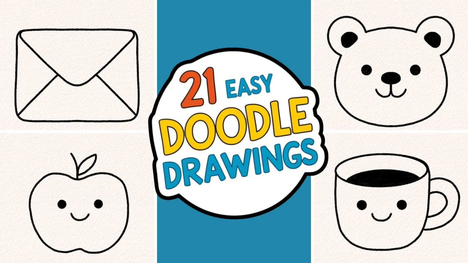 21 Easy Doodle Drawings That Will Brighten Up Your Sketchbook
