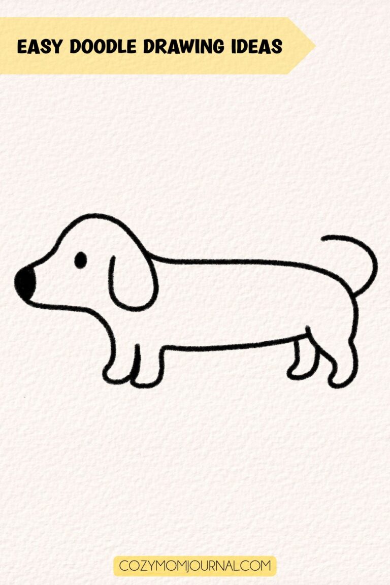 21 Easy Doodle Drawings That Will Brighten Up Your Sketchbook