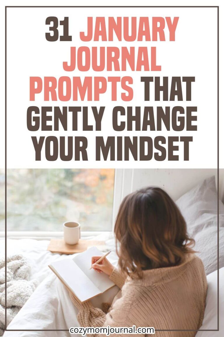January Journal Prompts: 31 Gentle Reflections for a Fresh Start
