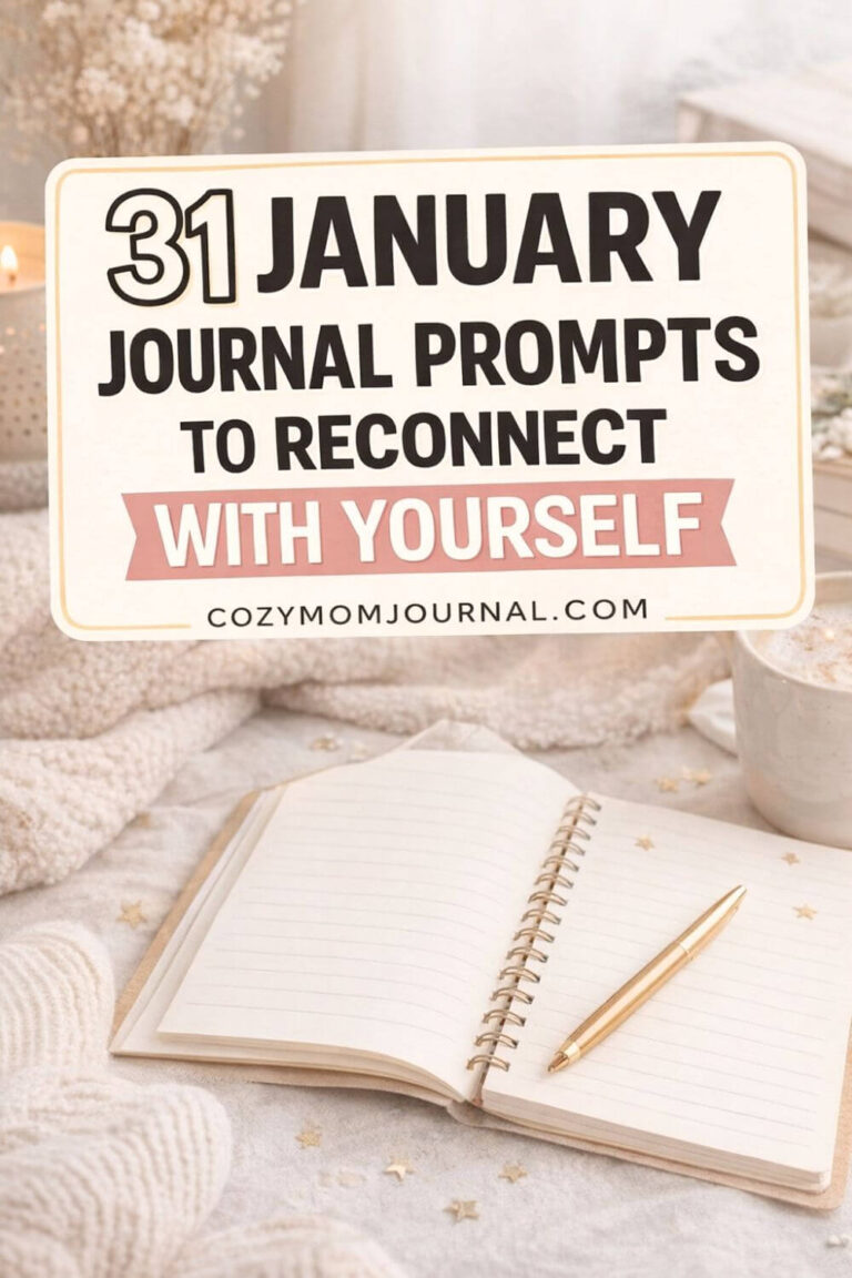 January Journal Prompts: 31 Gentle Reflections for a Fresh Start