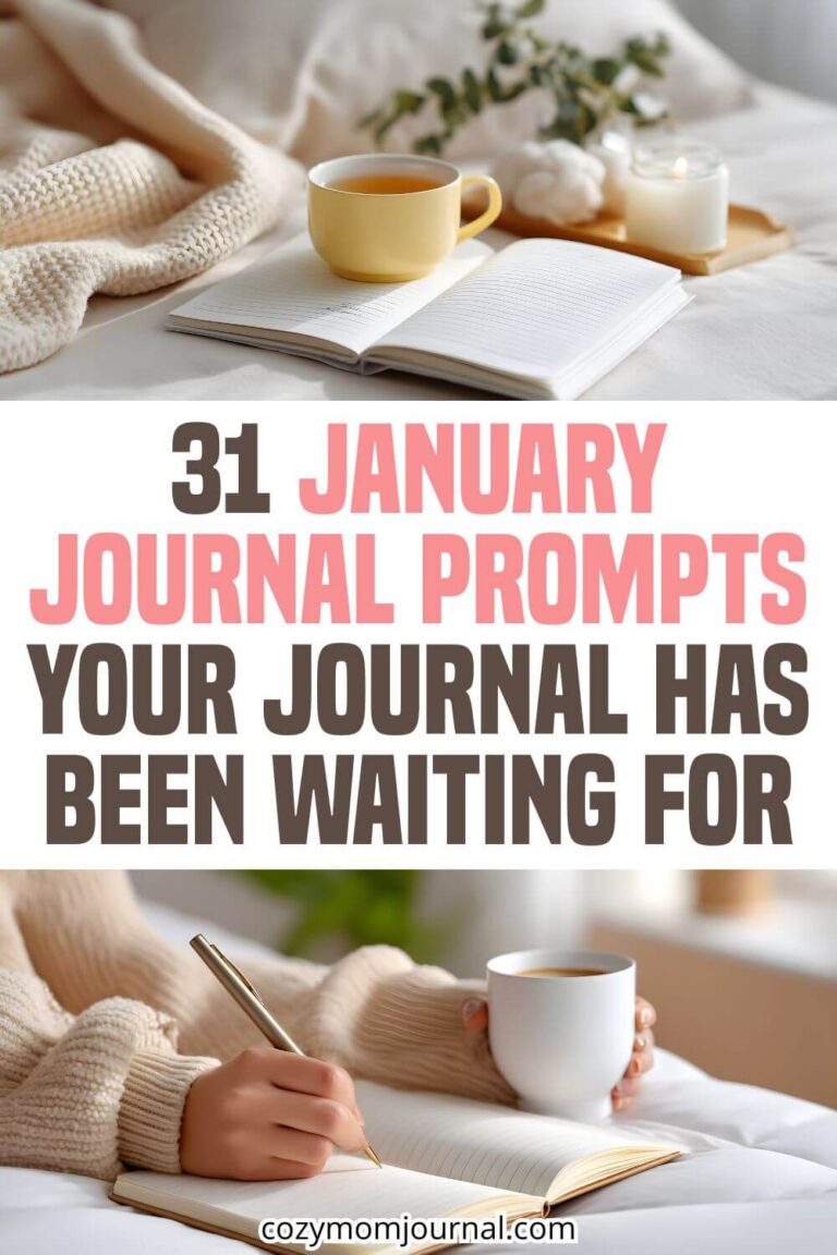January Journal Prompts: 31 Gentle Reflections for a Fresh Start