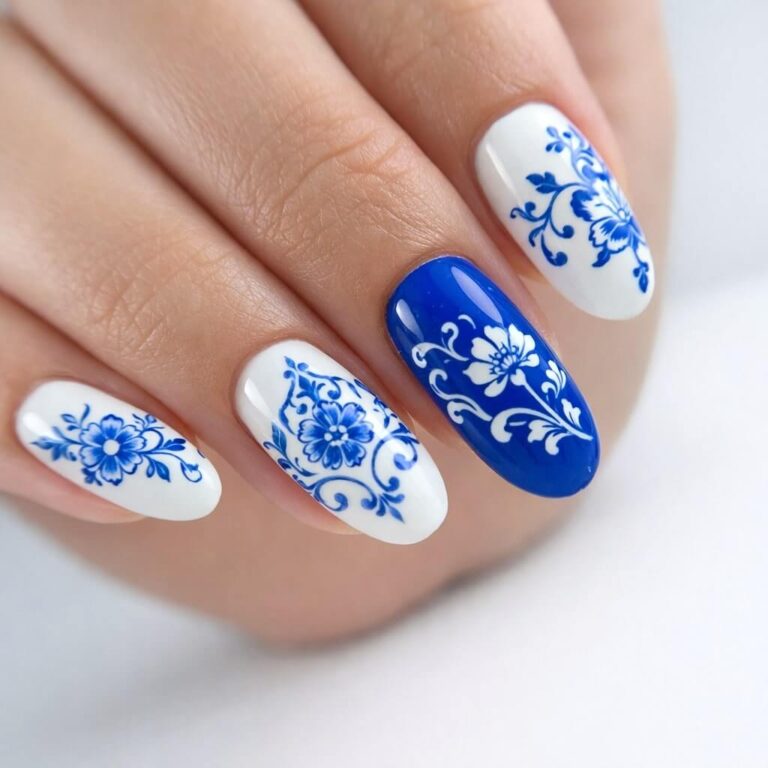Blue Nails Guide: Stylish Designs For Every Mood